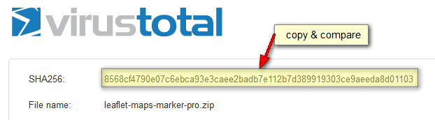 How to verify the integrity of a plugin package › Maps Marker Pro