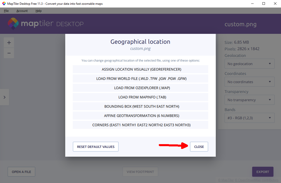 How To Create Custom Basemaps From An Image Using Maptiler › Maps Marker Pro
