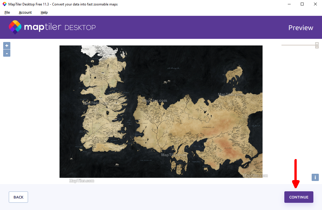 How To Create Custom Basemaps From An Image Using Maptiler › Maps Marker Pro