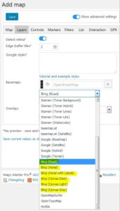 How to enable bing maps support › Maps Marker Pro