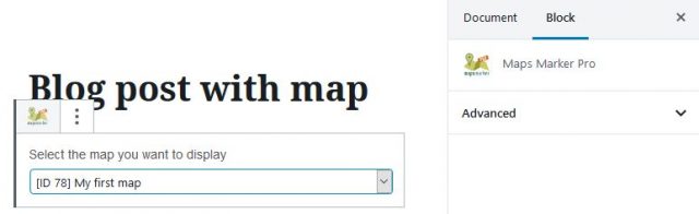 Starter guide – how to create a basic map › Maps Marker Pro