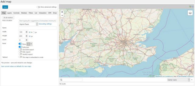 Starter guide – how to create a basic map › Maps Marker Pro
