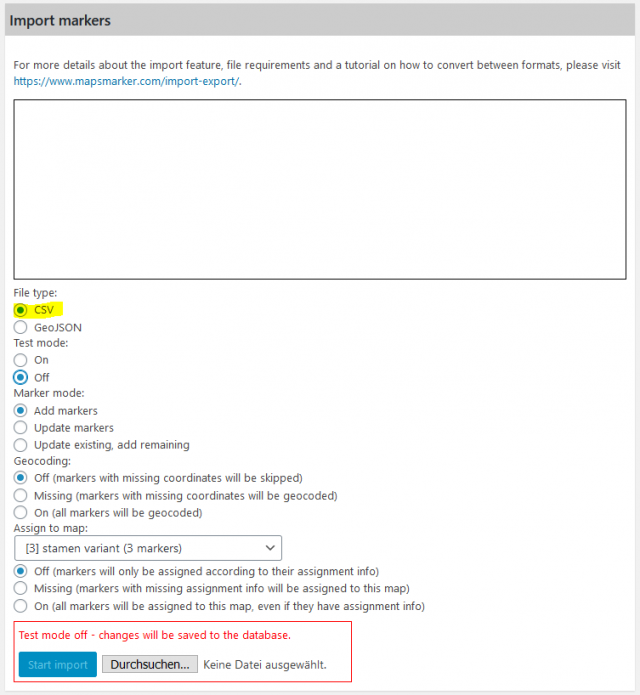 Maps Marker Pro v4.9 – with GeoJSON shape+CSV-marker import & improved ...