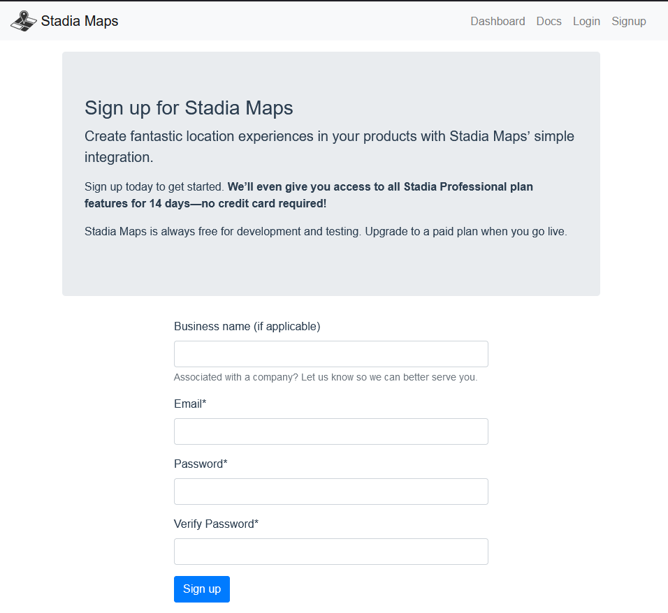 How to register a Stadia account › Maps Marker Pro
