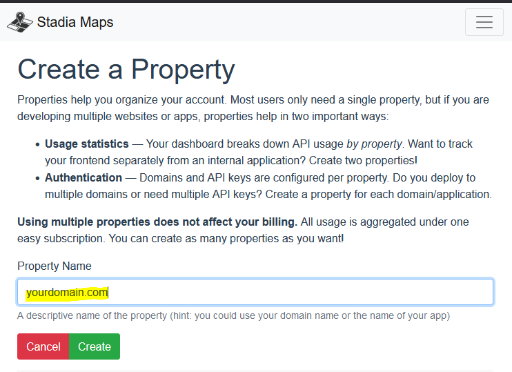 How to register a Stadia account › Maps Marker Pro